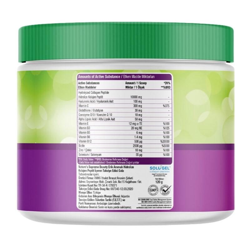 Nature Supreme Collagen Powder 120g (Multiple Flavors) - Matjar ...