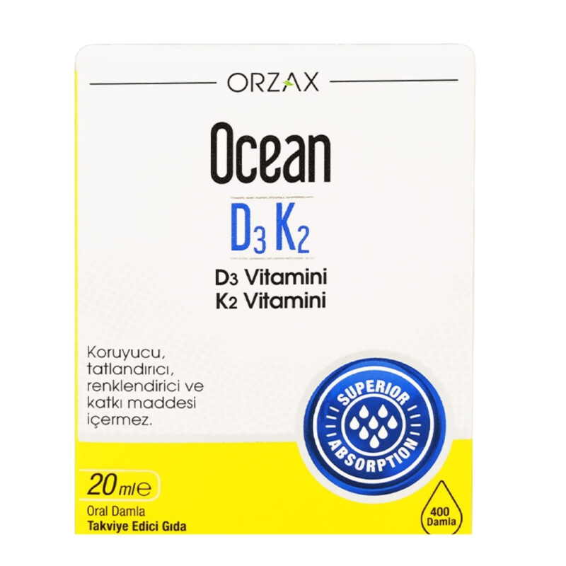 Ocean Drops 20 Ml Vitamin D3 With Vitamin K2 - Matjar Istanbul / متجر ...