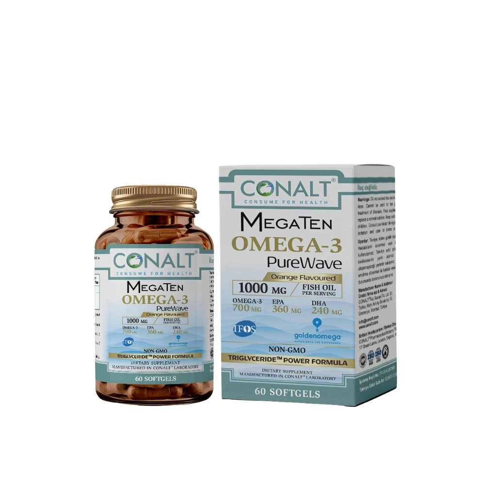 Conalt MegaTen Omega-3 | 700mg Active EPA/DHA | IFOS Certify