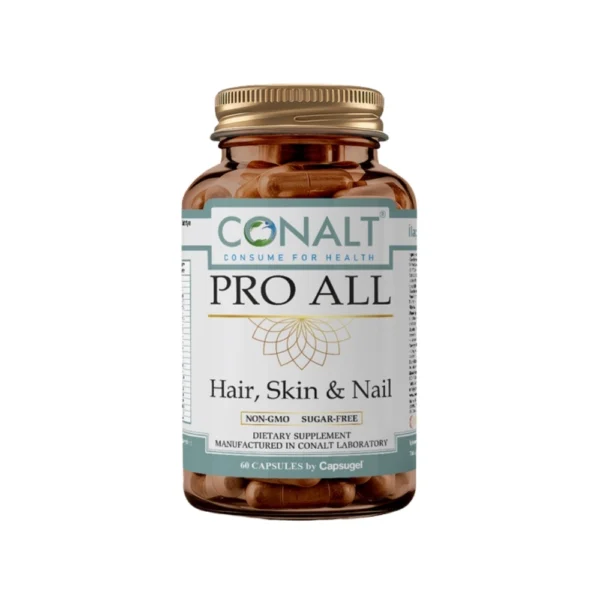 Conalt Pro All 60 Capsules | Biotin for Hair, Skin & Nails